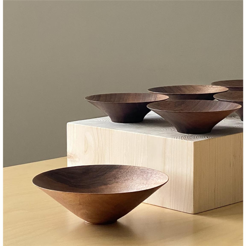 BonniBonne walnut bowl Aya small | Shop